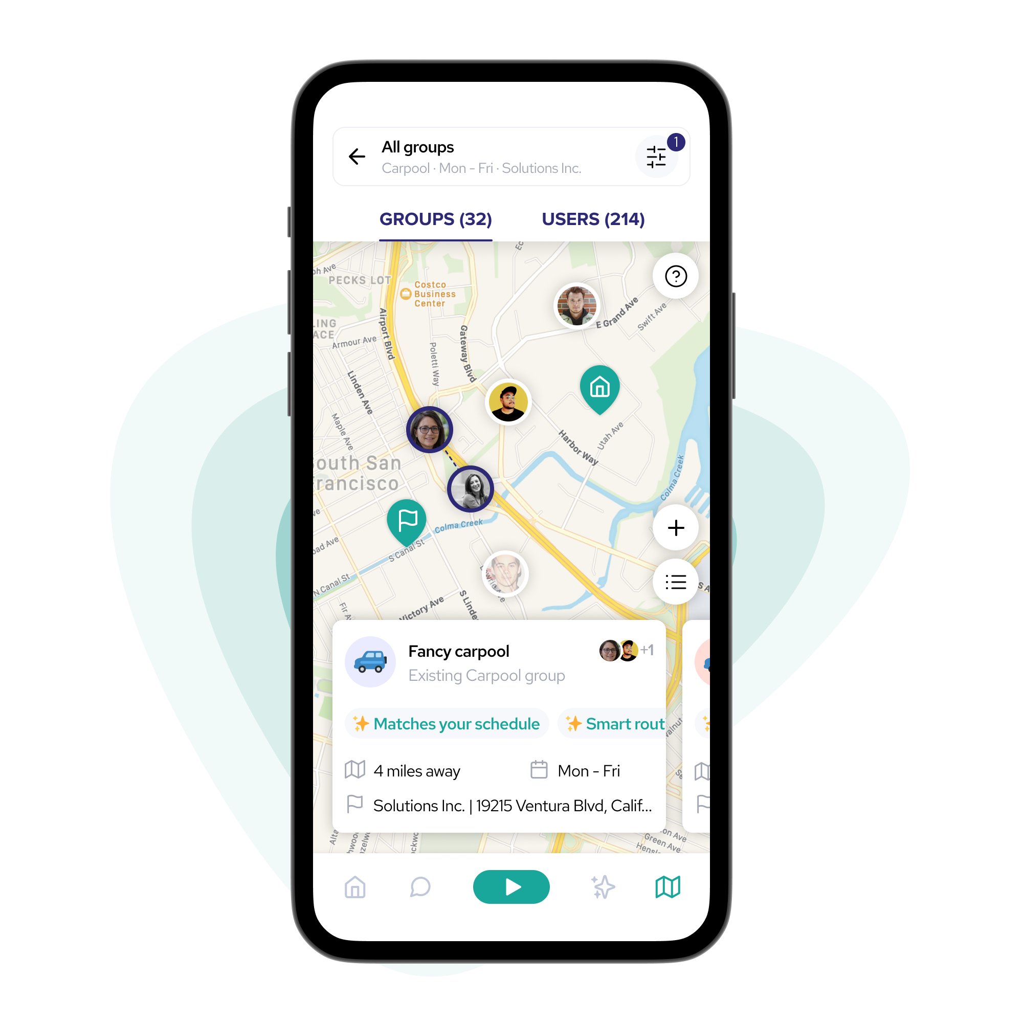 Features to reward and encourage a culture of sustainable commuting ...